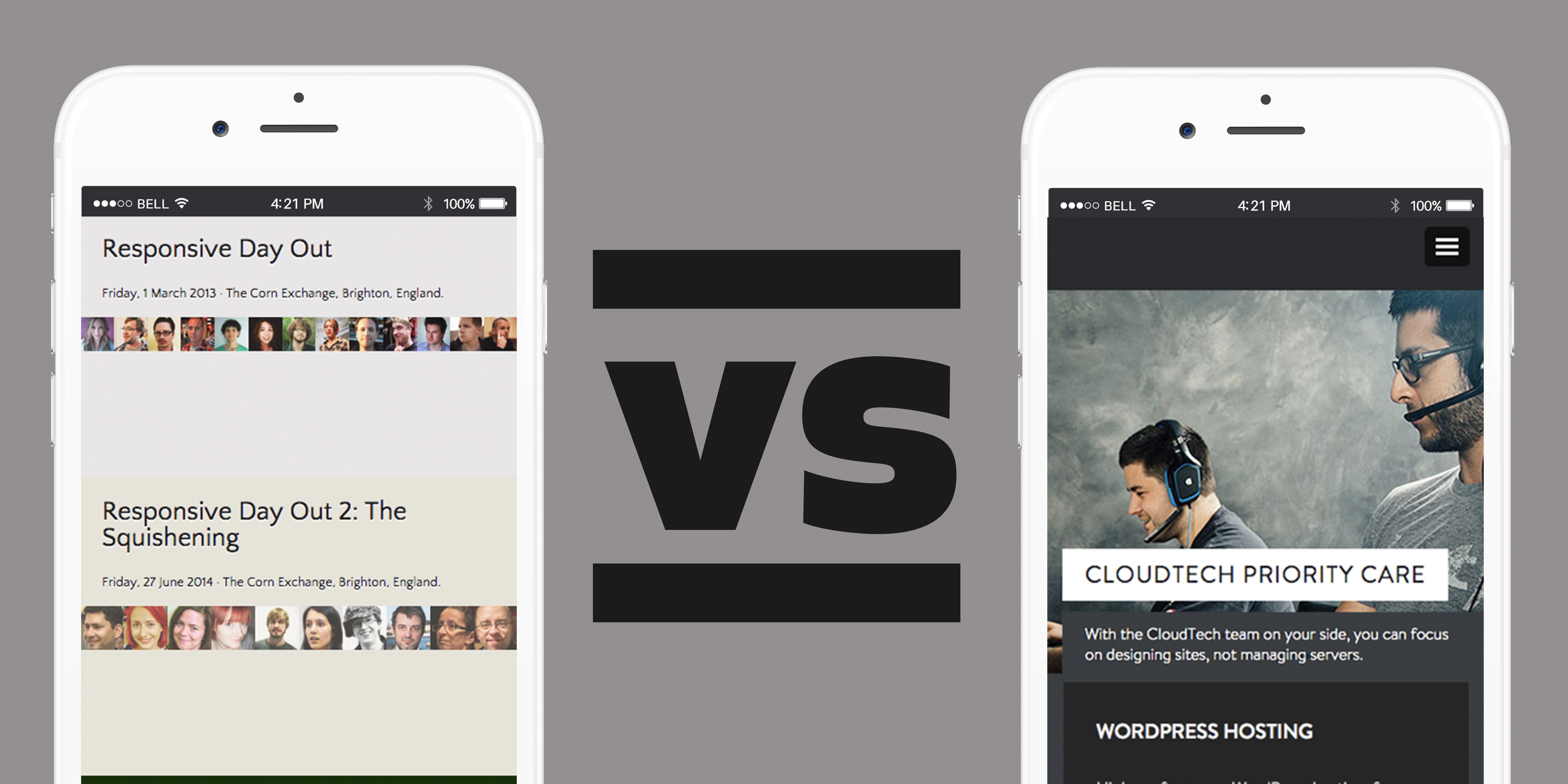 Face-off: Responsive Websites that Keep Customers Coming Back - Responsify