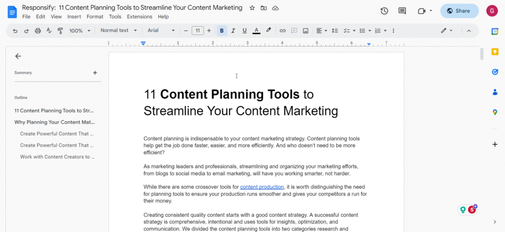 11 Content Planning Tools for Streamlining Your Content Marketing